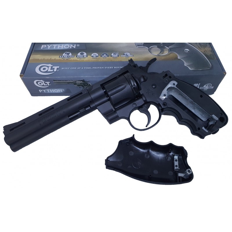 Vzduchový CO2 revolver UMAREX Colt Python 6″ 4,5 mm Diabolo/BB